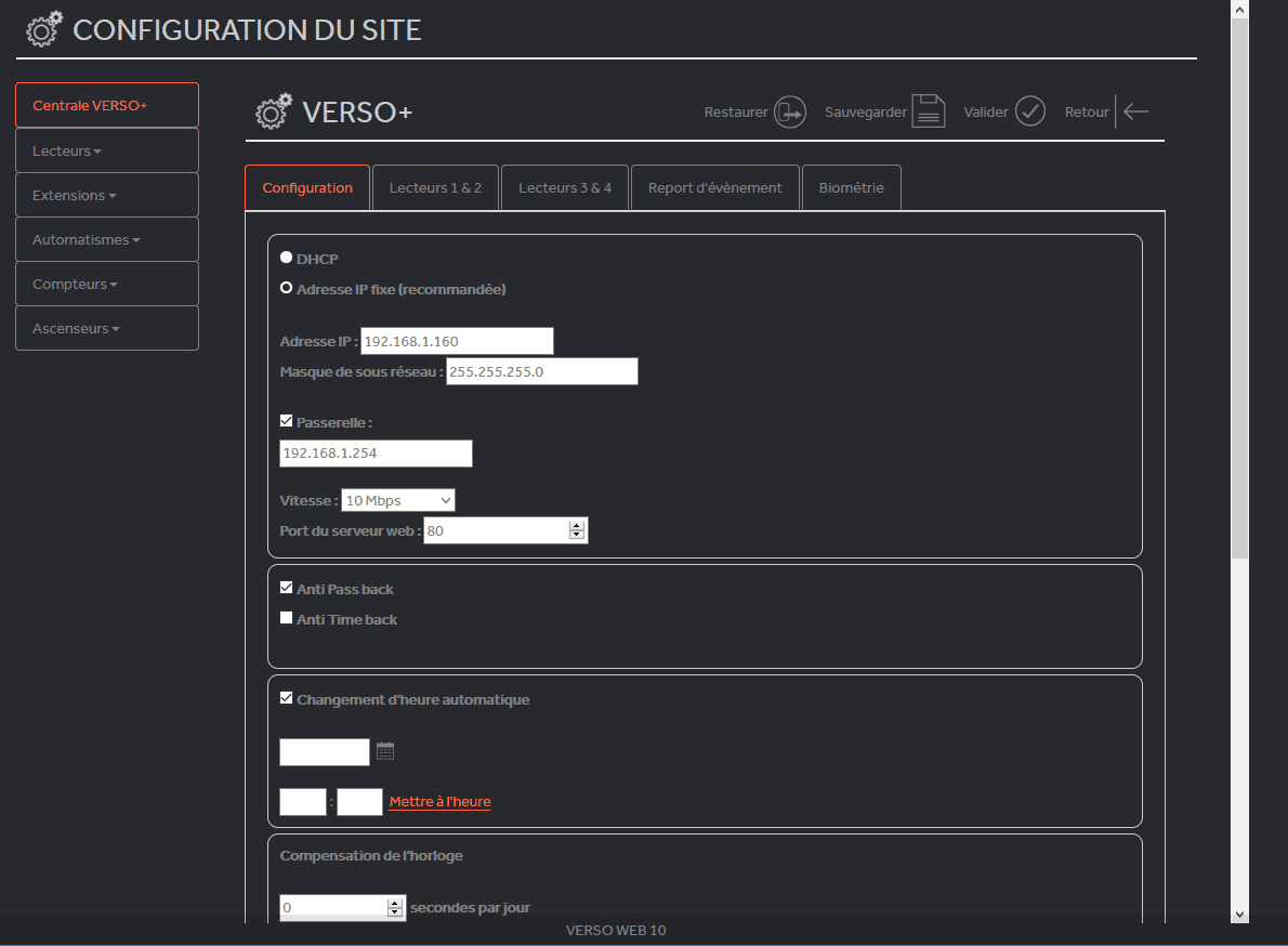 V.WEB version 3.2 - VAUBAN SYSTEMS®